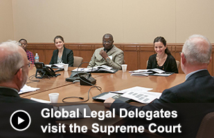 Global Legal Delegates Visit the Supreme Court