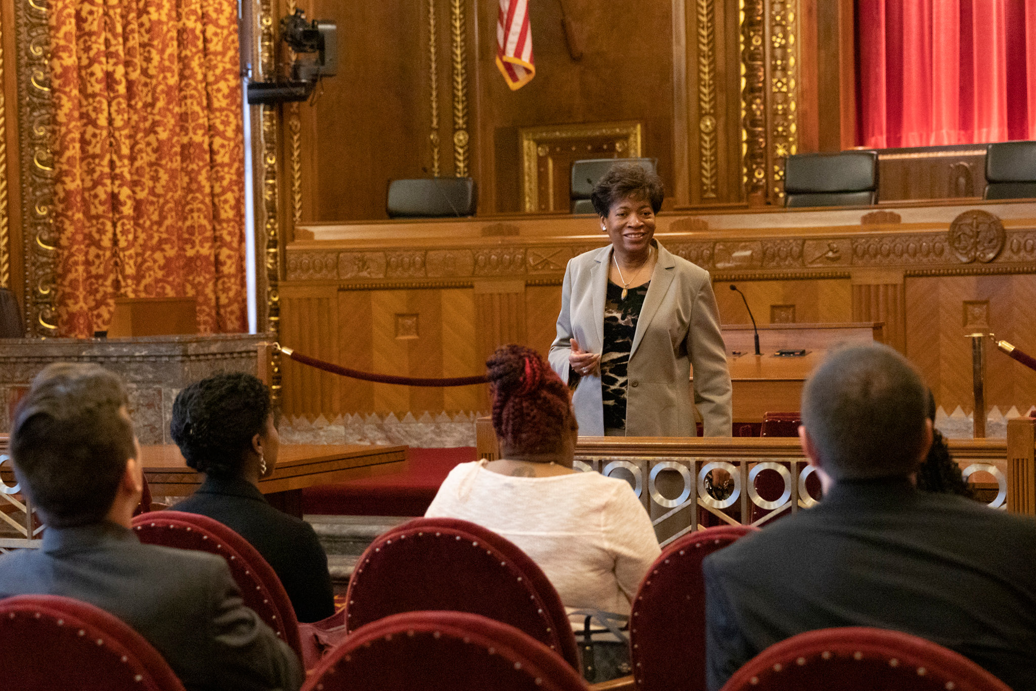 Justice Stewart Holds ‘Inspiring’ Session with Urban Affairs Students