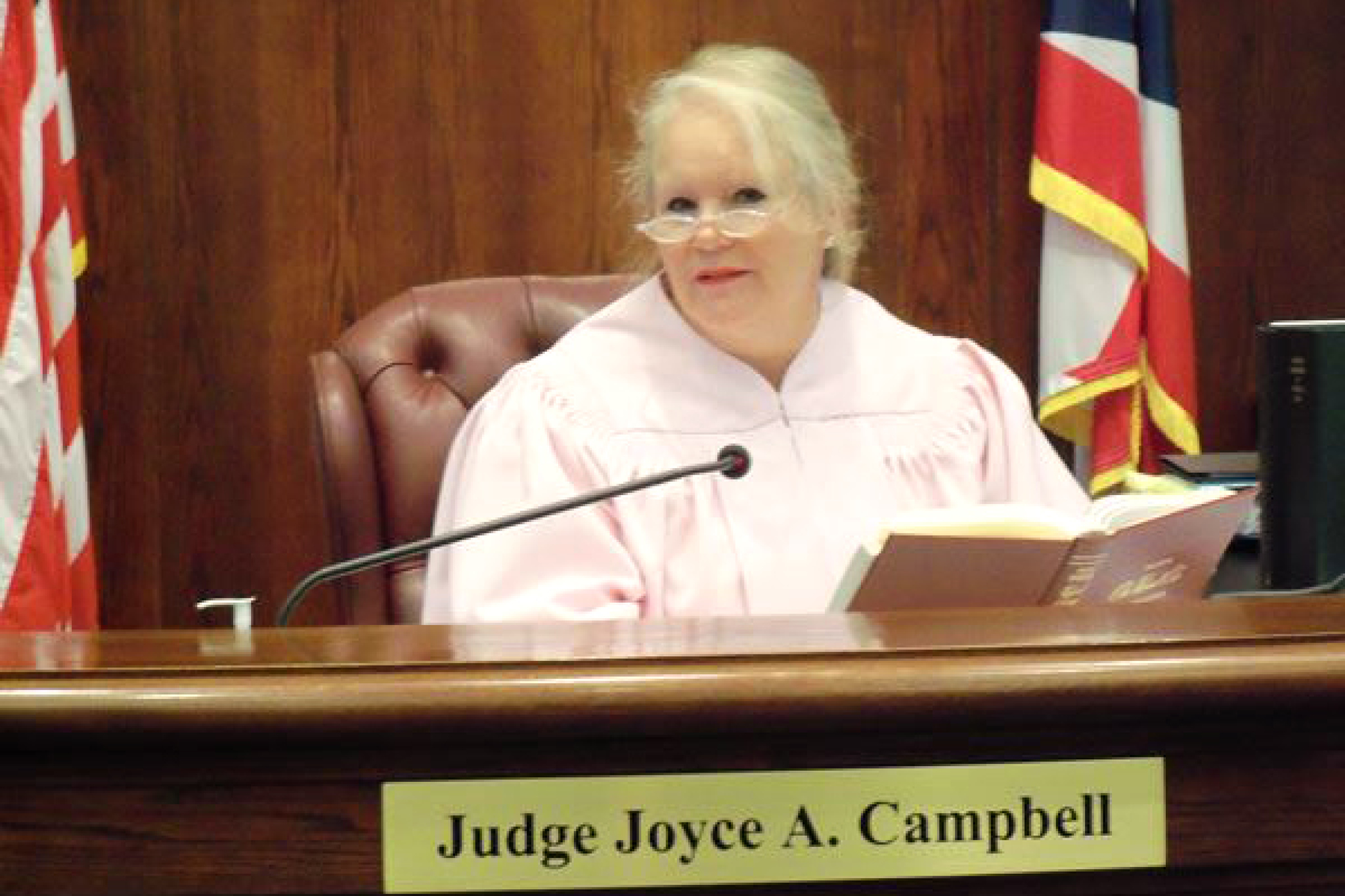 Power of Pink: Judge’s Robe Creates Communal Cause for Breast Cancer ...