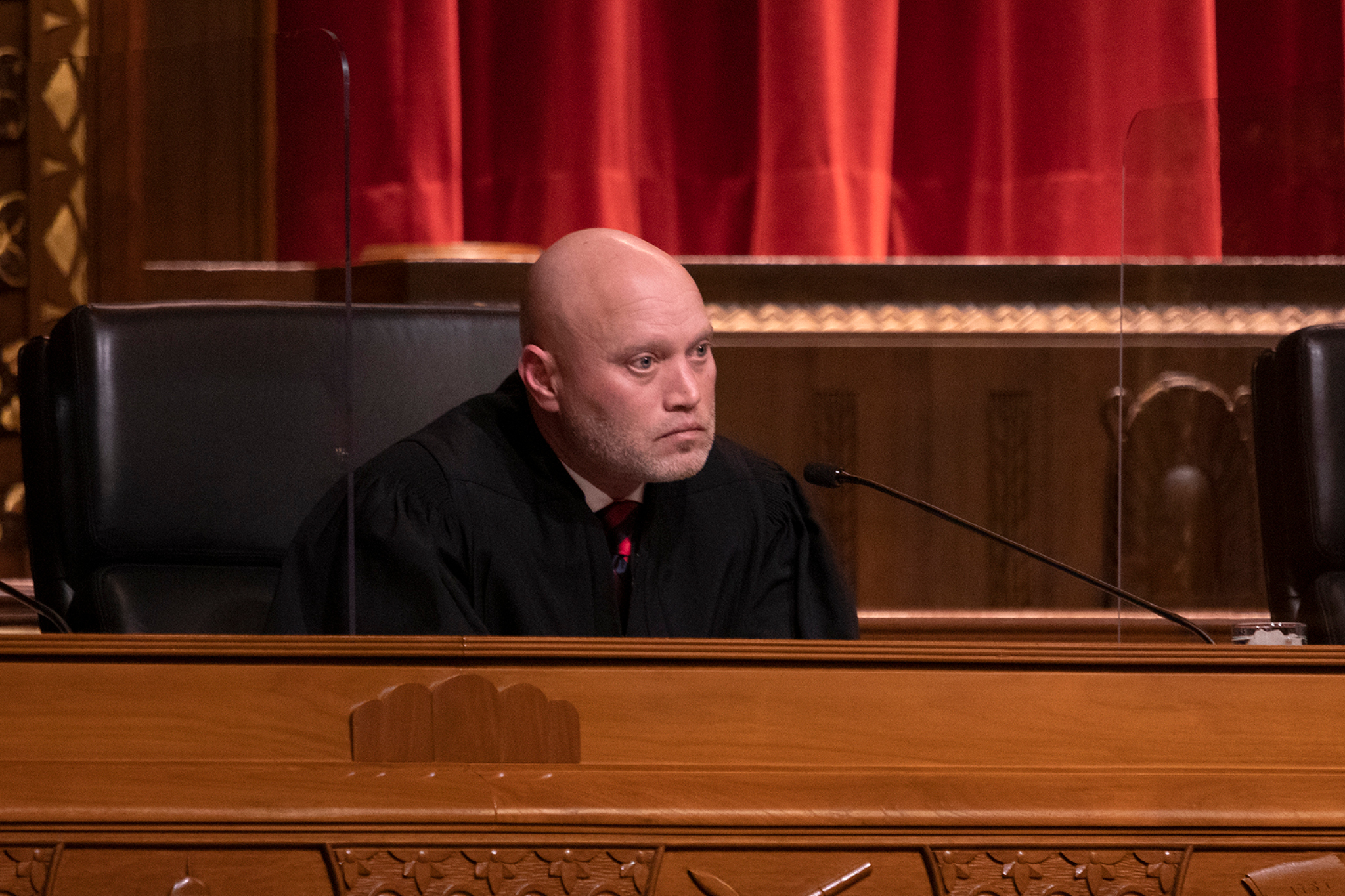 Fourth District Judge Hears First Supreme Court Argument