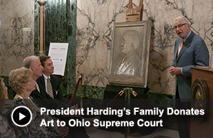 President Harding’s Family Donates Art to Supreme Court