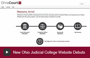 New Ohio Judicial College Website Debuts