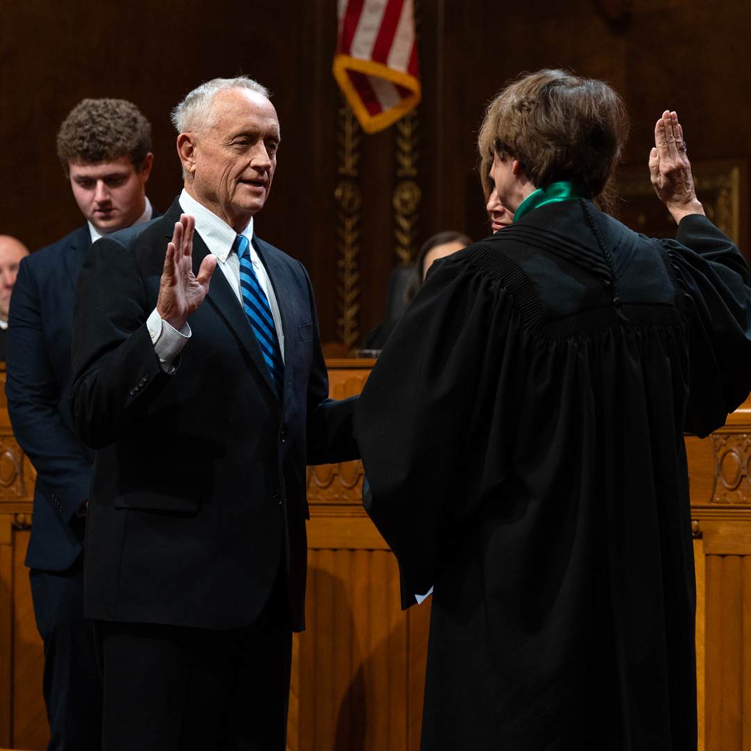 Justice Deters Returns To Bench With Investiture Ceremony