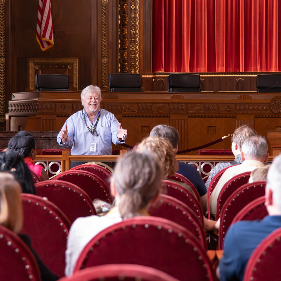 Thousands Tour Moyer Judicial Center in 2024